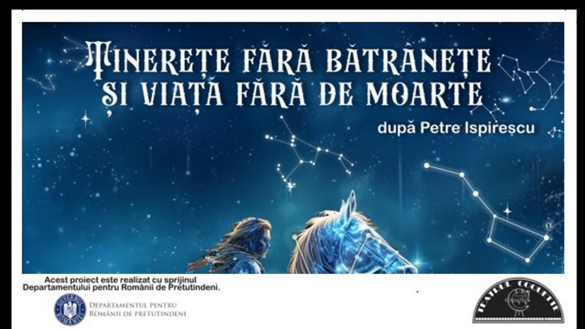 Tinerete fara Batranete si Viata fara de Moarte - iTicket