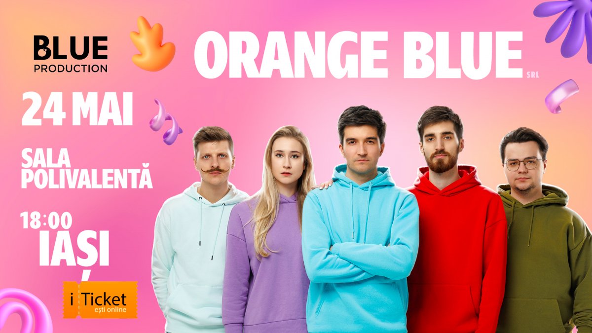 Orange Blue - IAȘI - iTicket