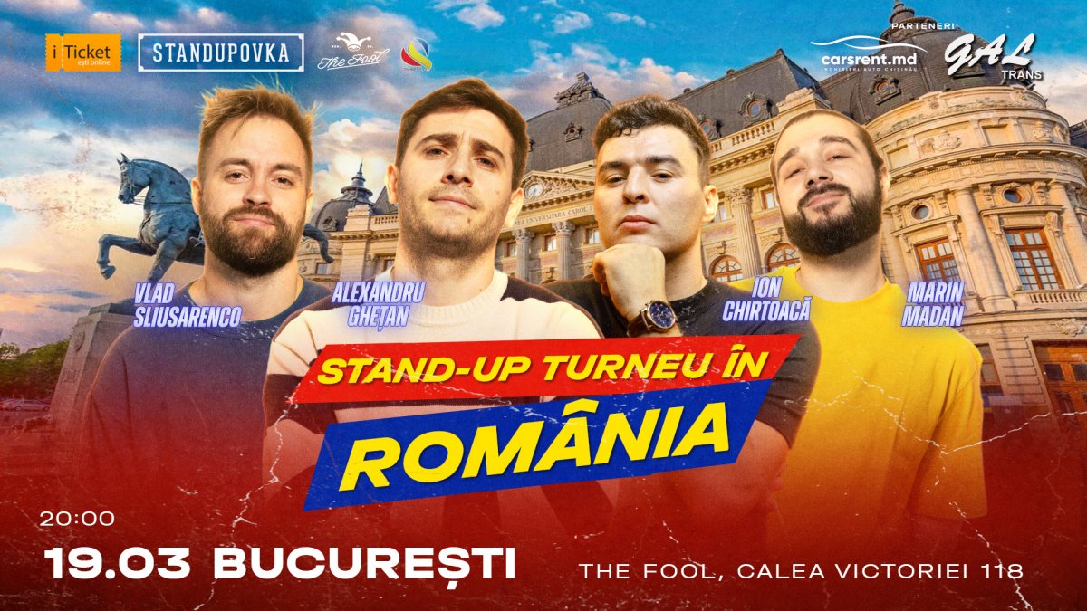 Stand Up Turneu în România - București - iTicket